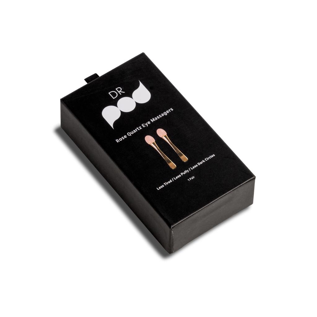 Dr Pod Rose Quartz Eye Massagers - Rose Quartz | Dr Pod